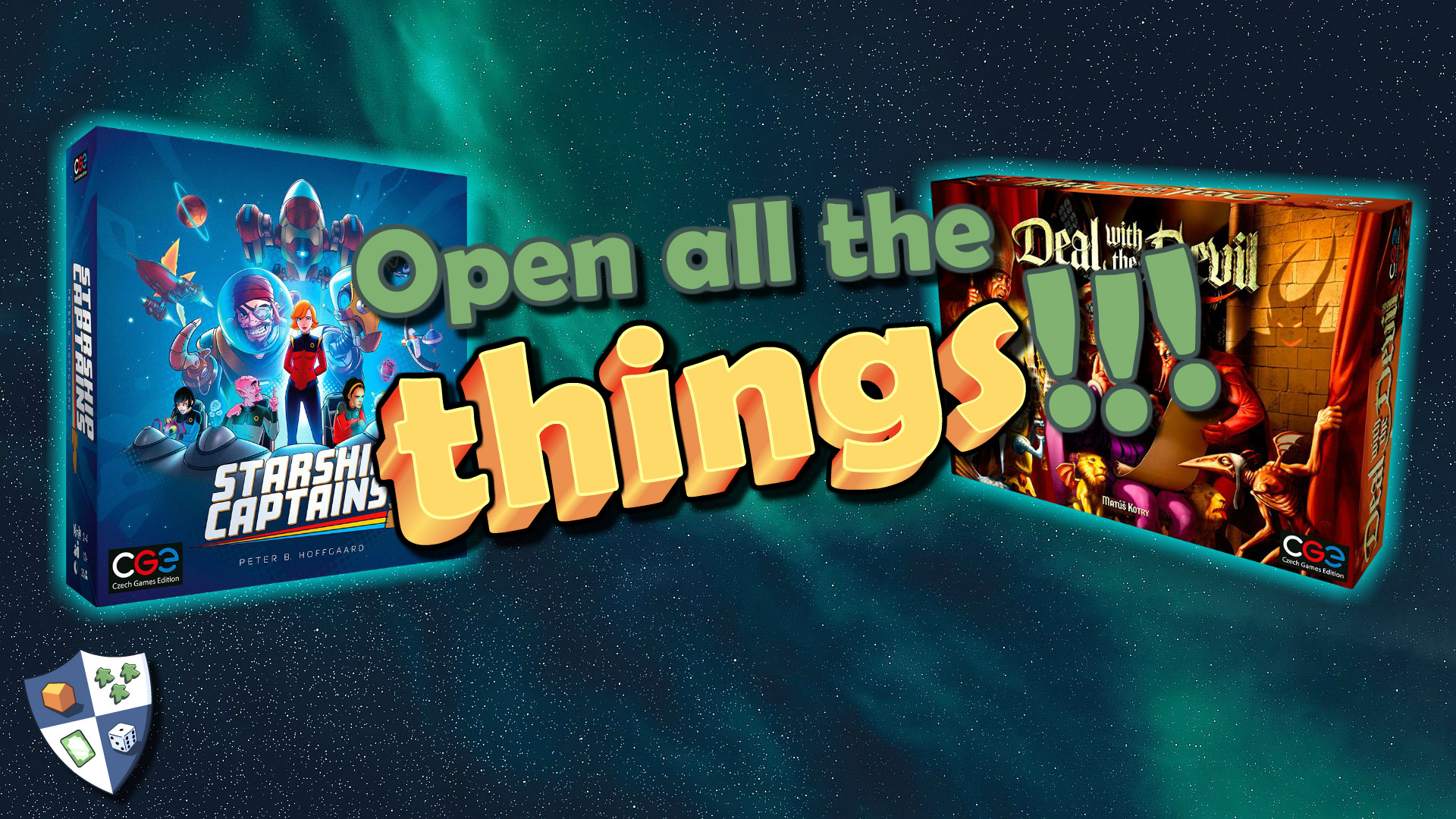 Starship Captains and Deal with the Devil unboxings - Nights Around a Table